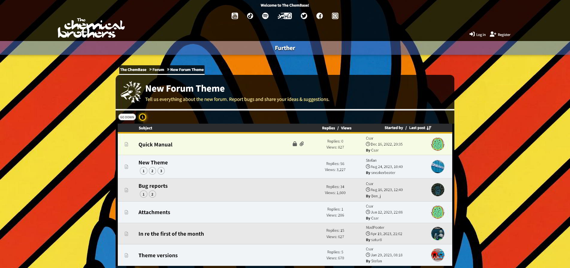 New Forum Theme - The ChemBase